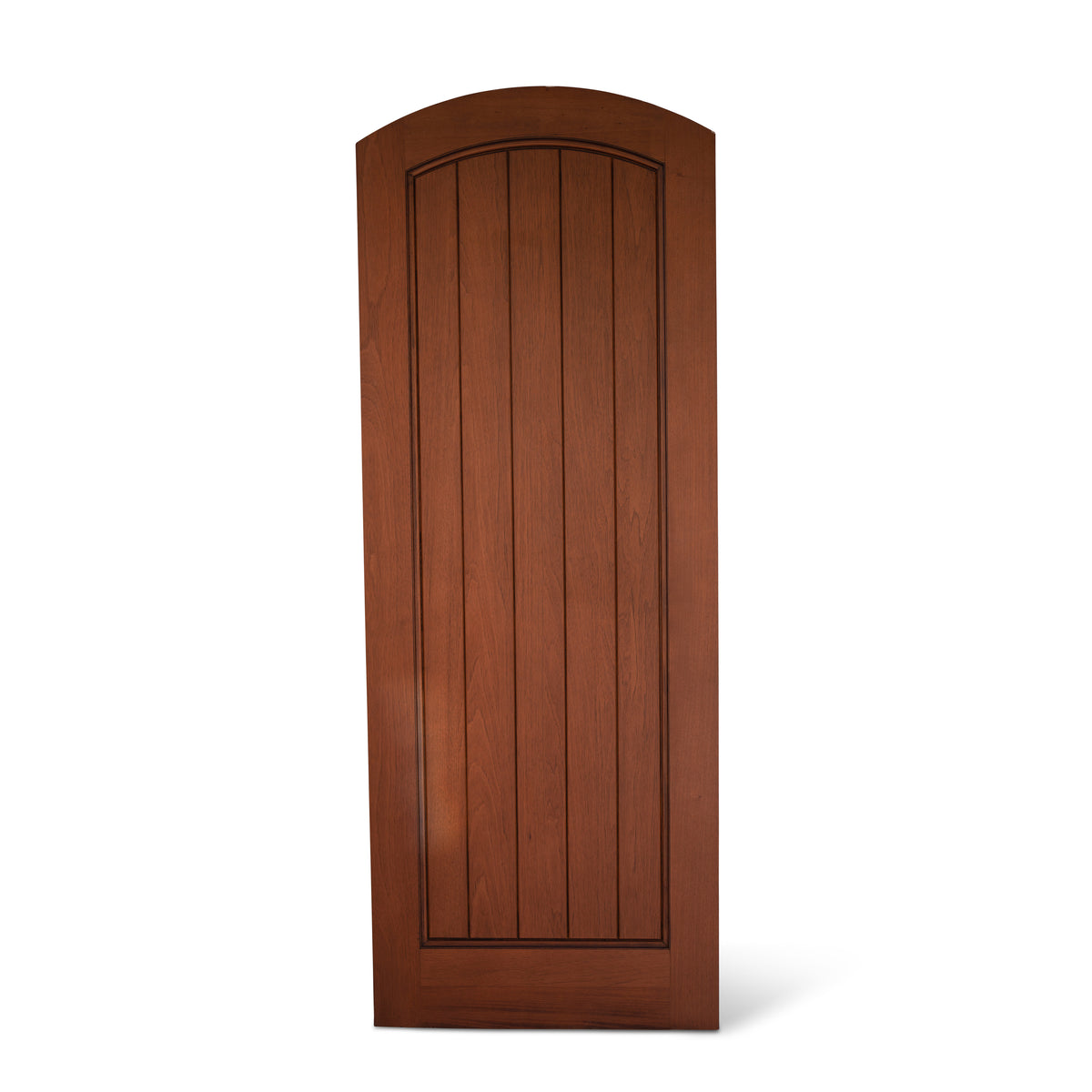 96" Rustic Tuscany Soft Arc 8ft 5 Panel Plank Door Interior / Exterior ...