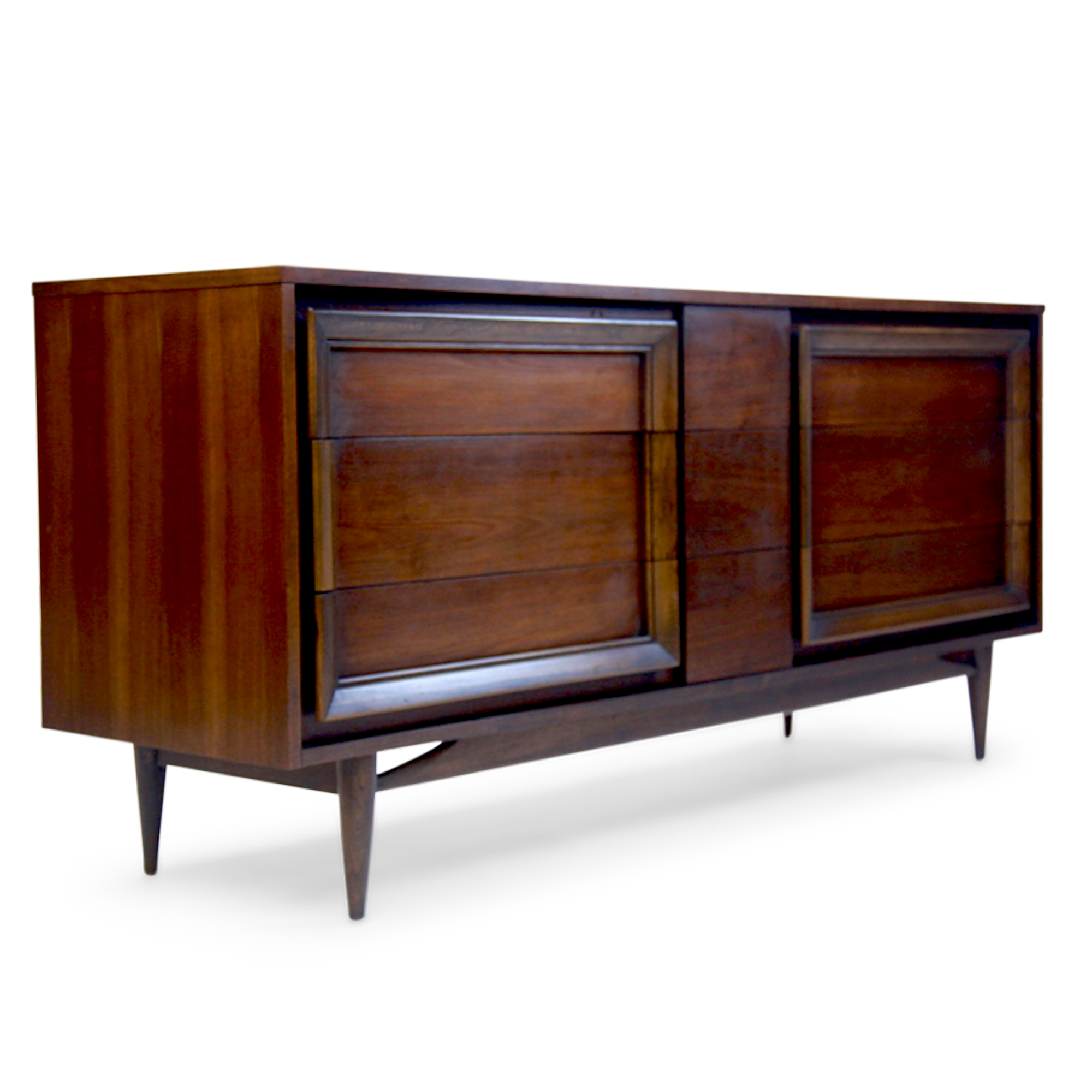 SOLD! 1960's Mid-Century Modern Credenza by Basic-Witz – Circa61 Furniture
